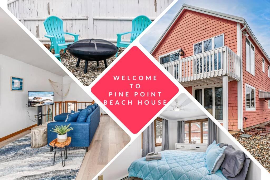 Pine Point Beach Home Fire Pit Walk To Beach, Scarborough (updated ...