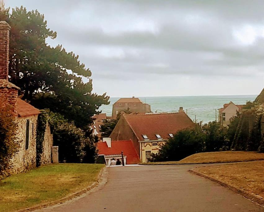 La Terre Bleue - Charmant Familiehuis Met Tuin - Plage d'Ambleteuse