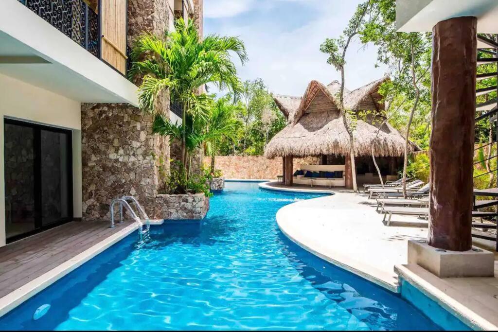 Boho, condo beach 1 mi away, private terrace, Tulum (updated prices 2025)