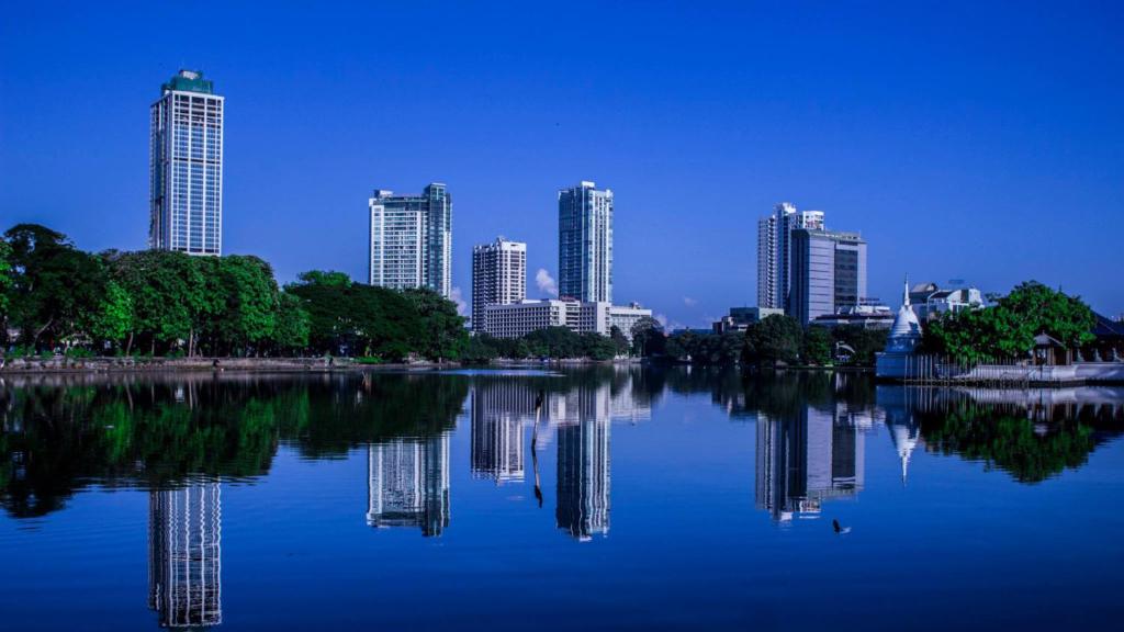 Colombo Skyline At Night