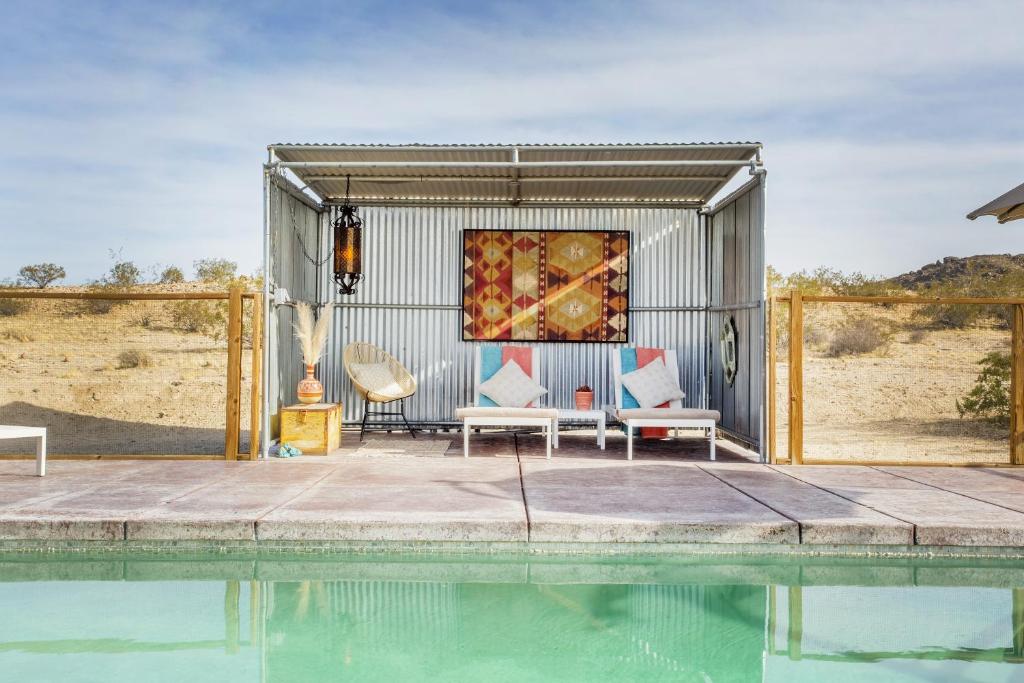Constellation Compound - Your Own PRIVATE 10 Acres home, Joshua Tree ...