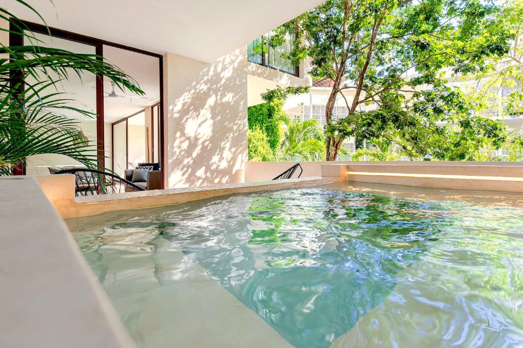 204 Hidden Gem apartment in the heart of Tulum w/ huge private terrace ...