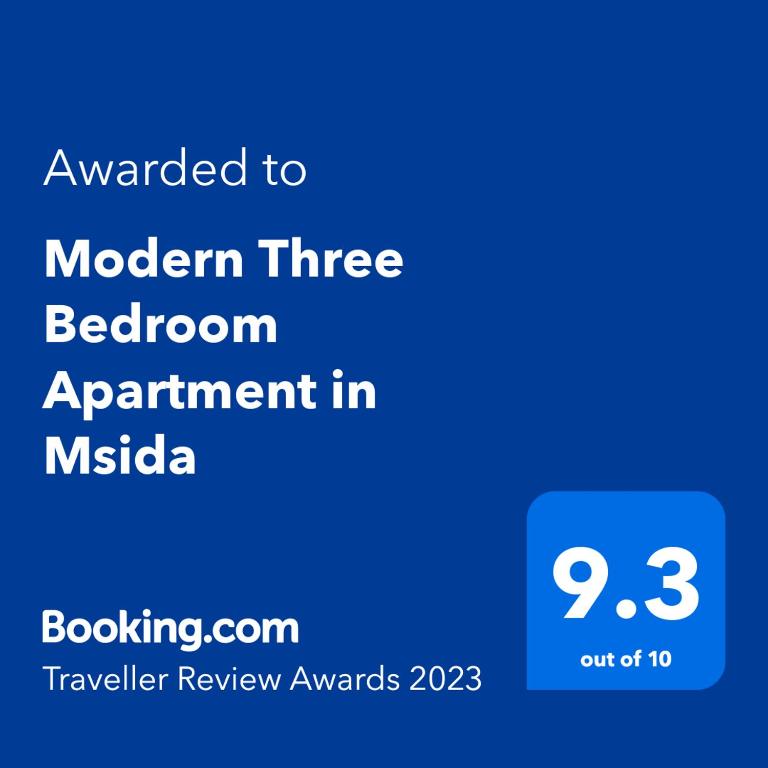 modern Three Bedroom Apartment in Msida, Msida (aktualisierte Preise ...