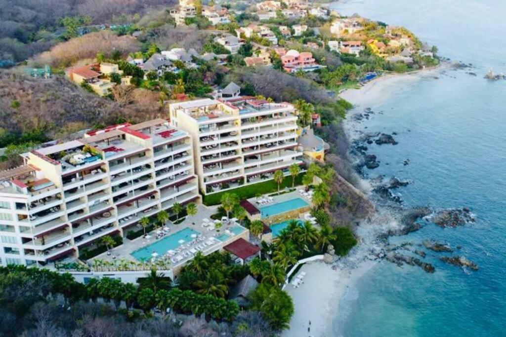 Lujoso departamento con jacuzzi a pie de playa., Cruz de Huanacaxtle ...