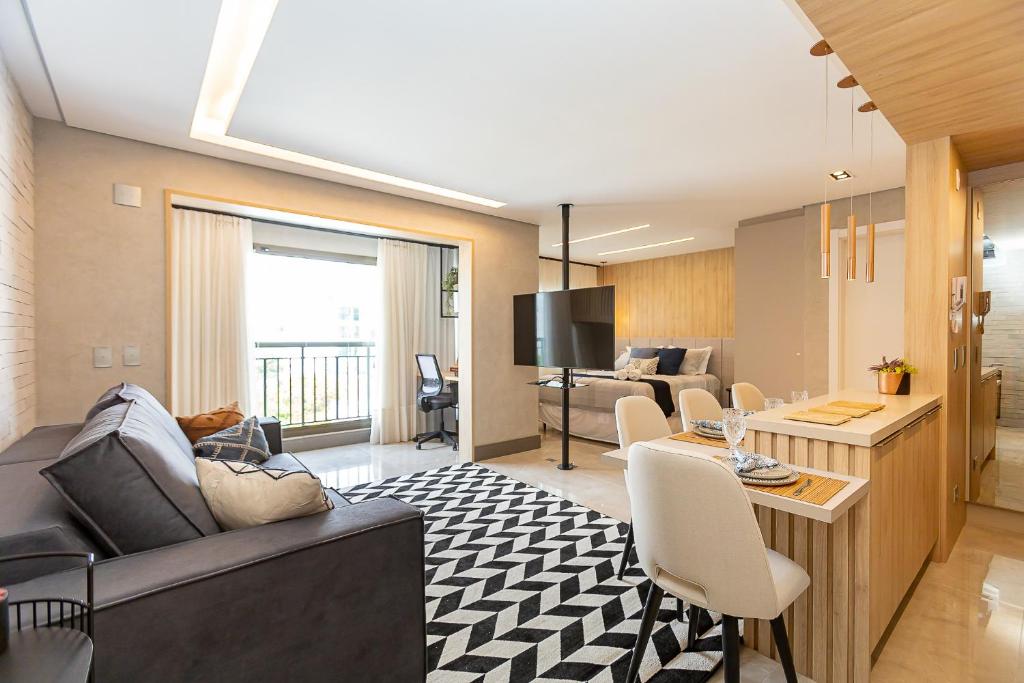 Luxuoso Apt Batel - 4 Minutos do Shopping Pátio Batel c/ Garagem ...