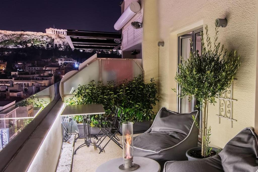 Heated Plunge Pool & Firepit Acropolis Penthouse, Athens (updated prices 2025)