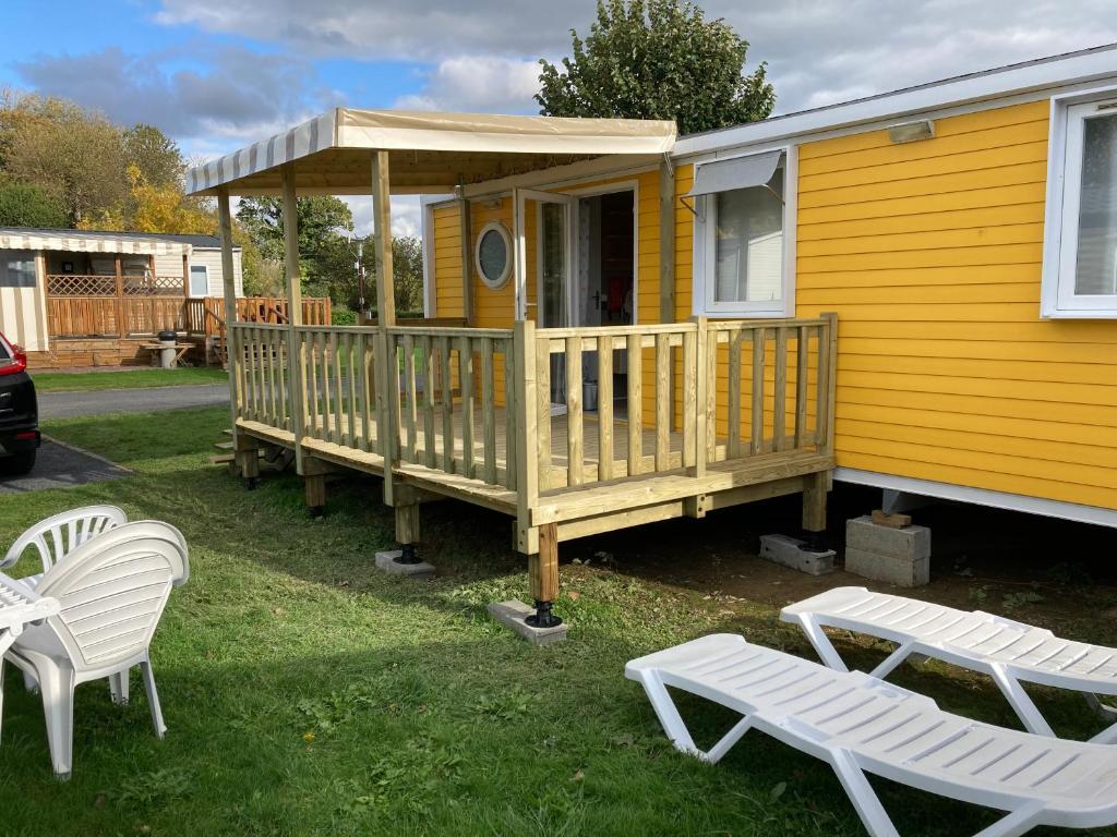Plot 266 Mobile home elegance at Domaine de Litteau 4 without Fun Pass ...