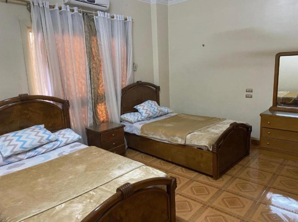 second floor in a private villa in the Nile view, directly in front of ...