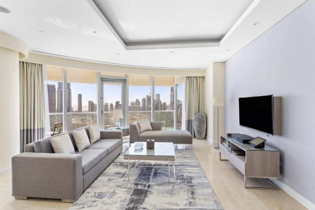 High Floor 2BR I Full Burj Khalifa and Fountains View, Dubaï (tarifs ...