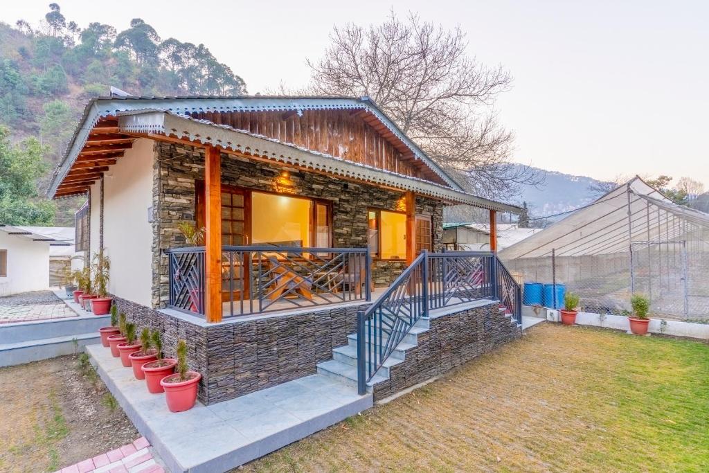 SaffronStays Kurmavana, Bhimtal - luxury cottage with pool and lawn ...