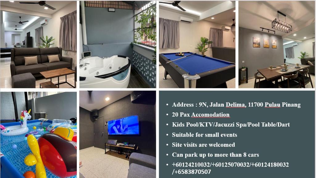 TOWN 13Px V KIDS POOL & KTV & JACCUZI SPA & POOL TABLE NEAR USM & LAM ...
