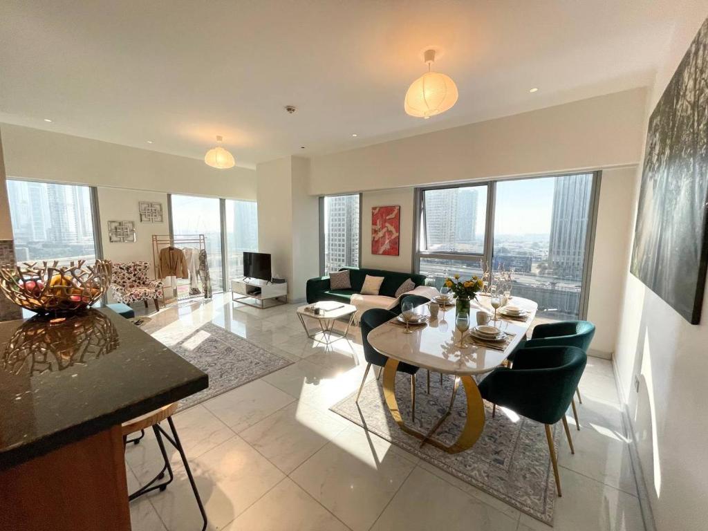 Apartman Luxury 1 Bedroom at Central Park Towers in DIFC (UAE Dubai ...