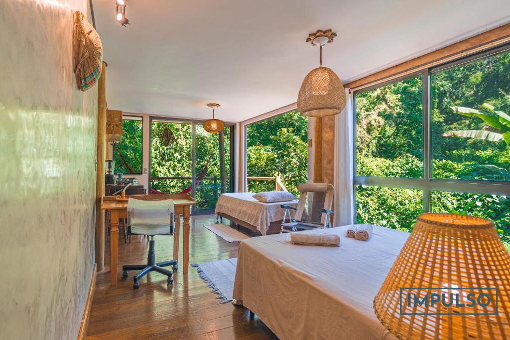 CASA ELEVA a 200 mts da praia Félix e português, Ubatuba (aktualisierte Preise für 2025)