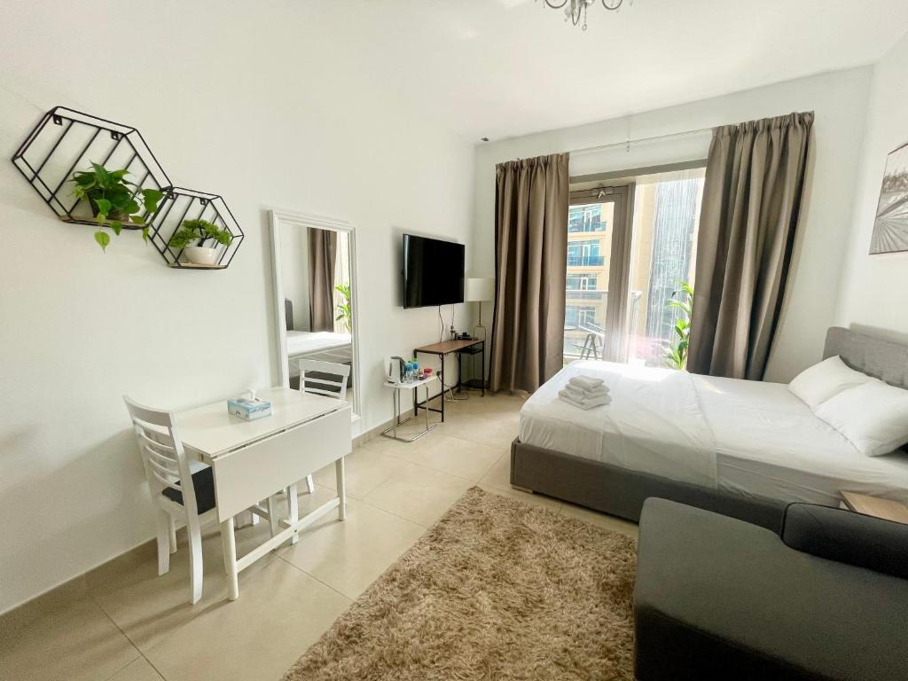 Super Elegant studio apartment-Sparkle tower- Dubai Marina, Dubaï ...