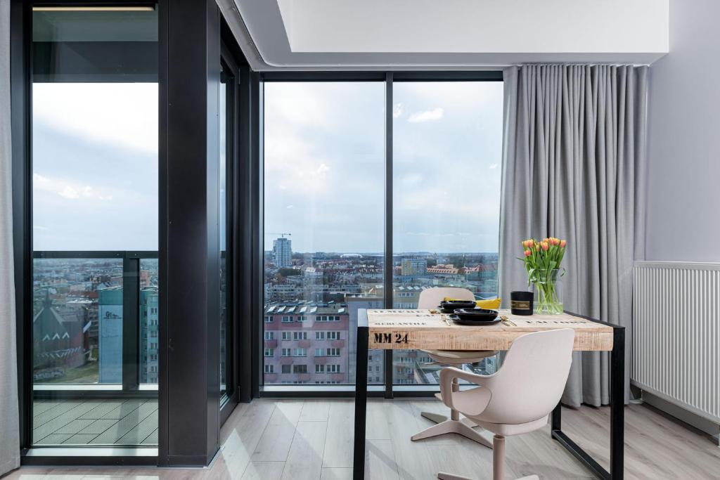 MS Hanza Tower Apartment 13 piętro, Szczecin (updated prices 2024)