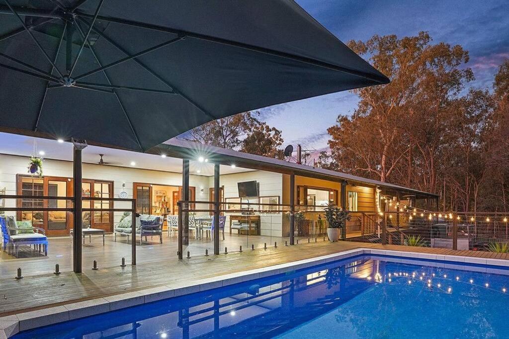 Private, country retreat, big enough for all - pool, spa, fire pit ...