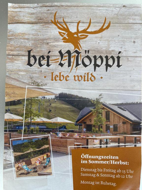 Appartement an Möppis Hütte, Winterberg (aktualisierte Preise für 2025)