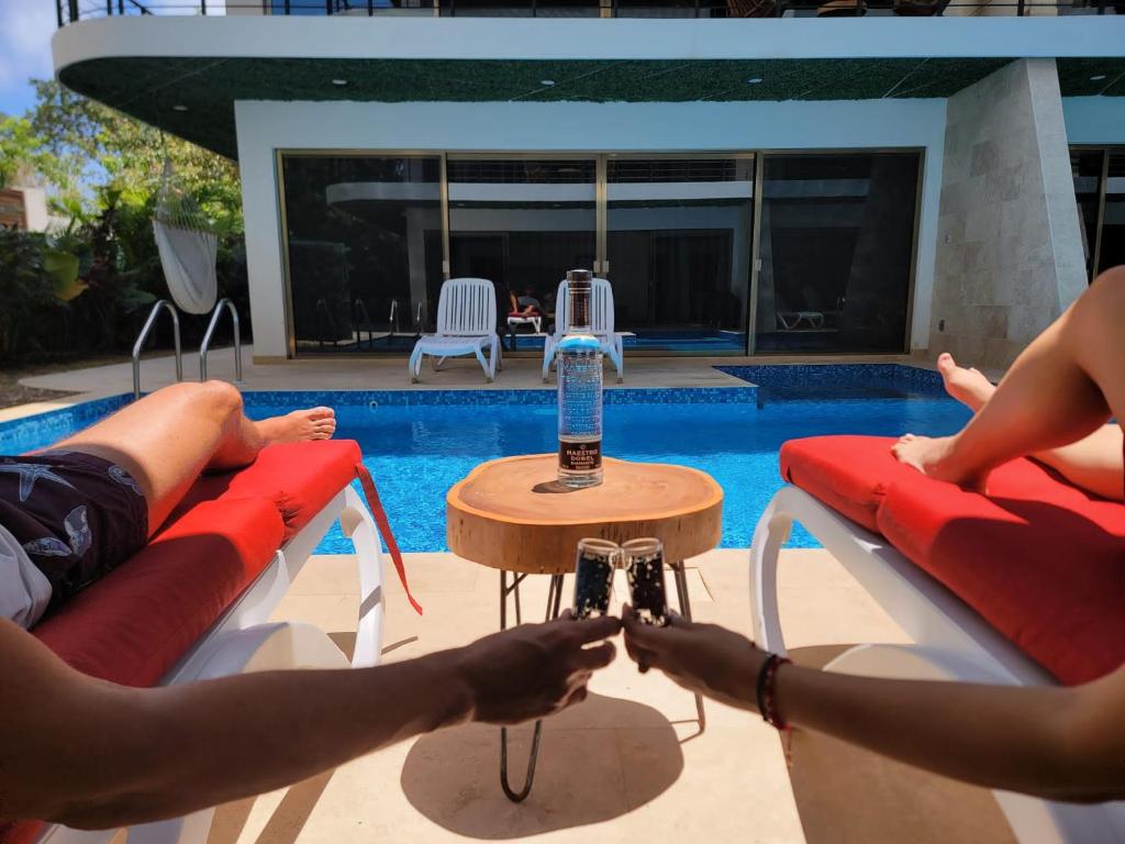 Great&cosy design 1bed - ground floor swim-up, Tulum (updated prices 2025)