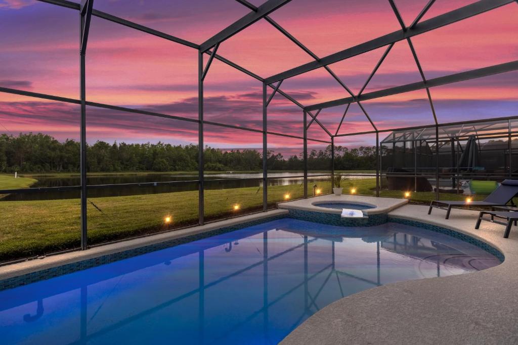 Lake View Vacation Home with Pool and Game Room Near Disney Parks ...