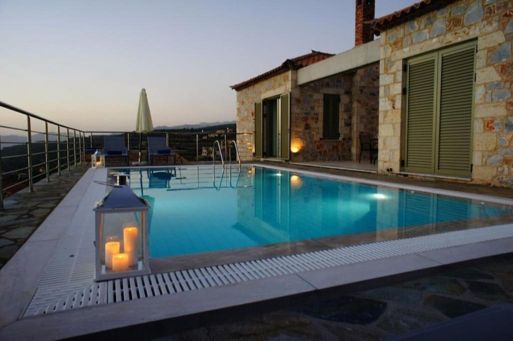 PHAEDRA, Luxury Villa Private Infinity Pool Sea View Stoupa, Exochori ...