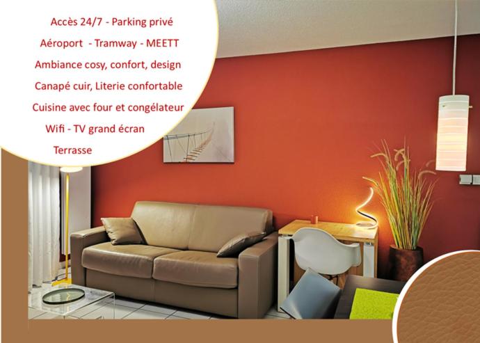 * 2 Pièces - Terrasse - Parking Privé - Tramway - Cornebarrieu