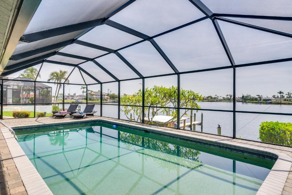 Waterfront Cape Coral Home with Pool and Gulf Access, Cape Coral ...