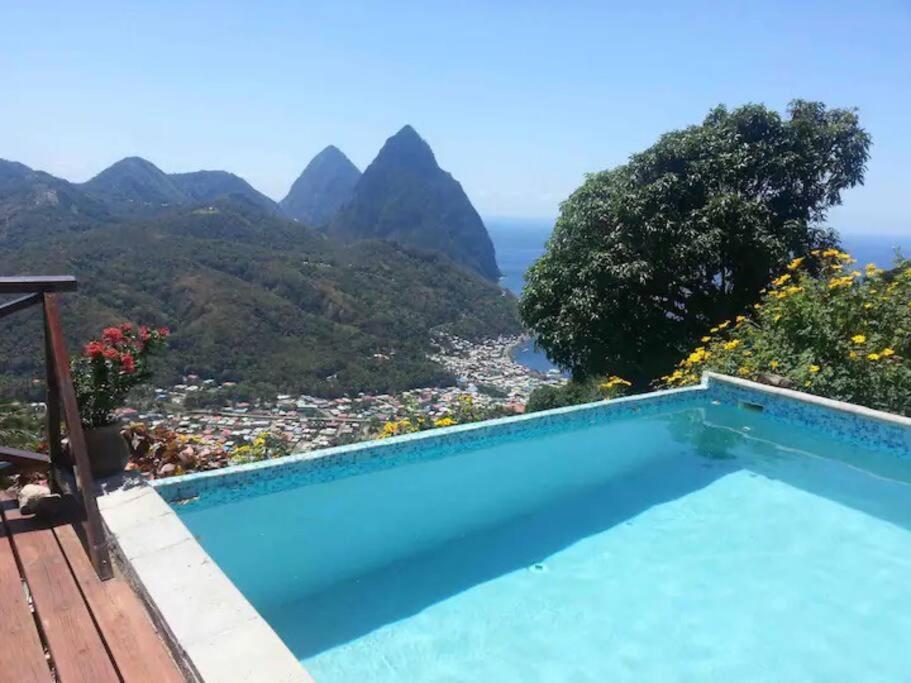 $1MIL Luxury Villa PITON VIEW - Colombette Villa, Soufrière – Updated ...