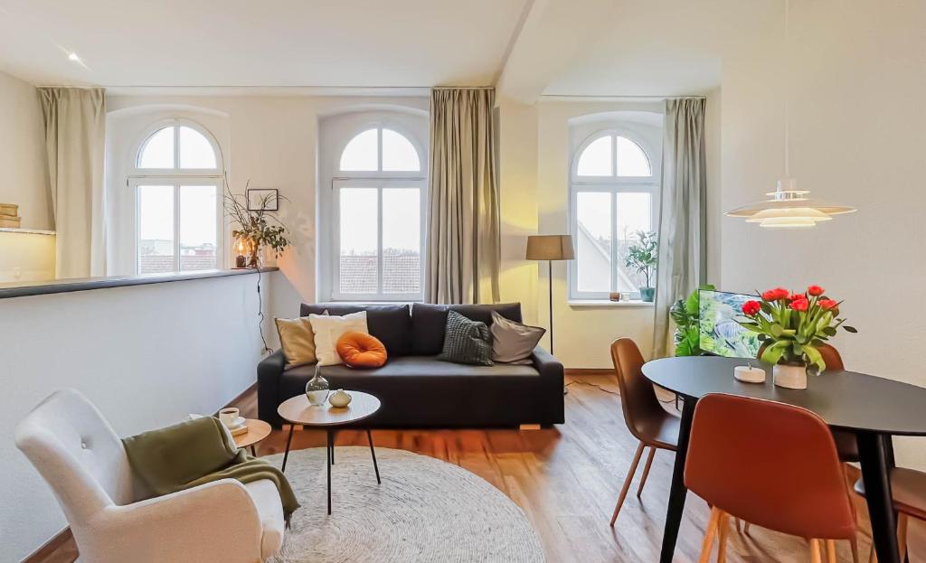 MOKA Living-Sunset Apt, Nordic Design,Küche,WLAN, SmartTV, Magdeburg ...