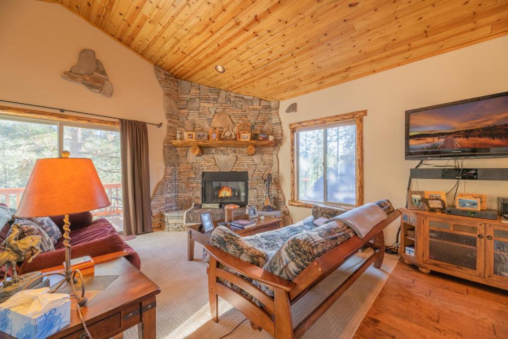 Pankratz Pines - Modern cabin with Bear Mountain slope views and a Jet ...