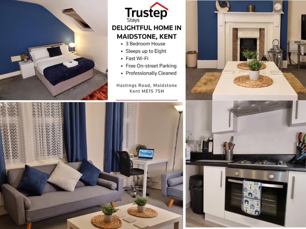 Cosy 3BR Hastings House in Maidstone Kent, Kent (updated prices 2025)