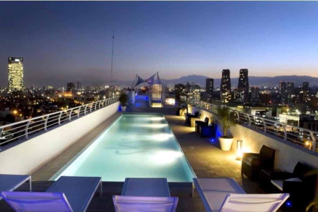 Polanco luxory Pool Jacuzzi Gym（メキシコシティ）：（最新料金：2024年）