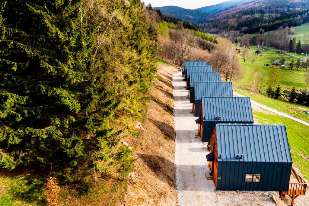 Osada Za górami za lasami - domki z widokiem na Śnieżnik, Stronie ...