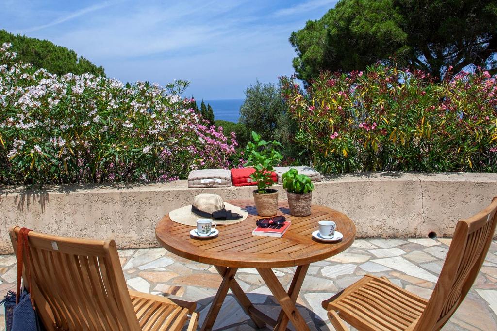 Davia 1 - Grande terrasse vue panoramique sur la mer, Corbara (updated ...