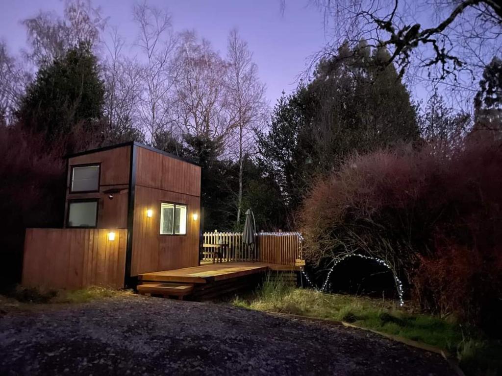 Tiny House in the Bush - a minute from town centre Ruapehu Unique Stays ...
