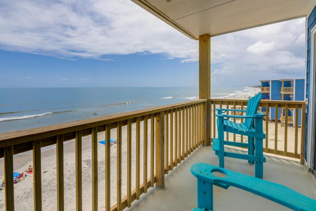 North Topsail Beach Vacation Rental with Balcony!, North Topsail Beach ...