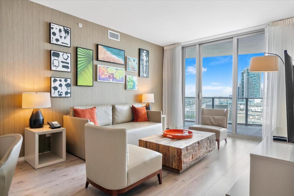 Ocean View 2 bed Hyde Resort 16th floor Miami, Hallandale Beach ...