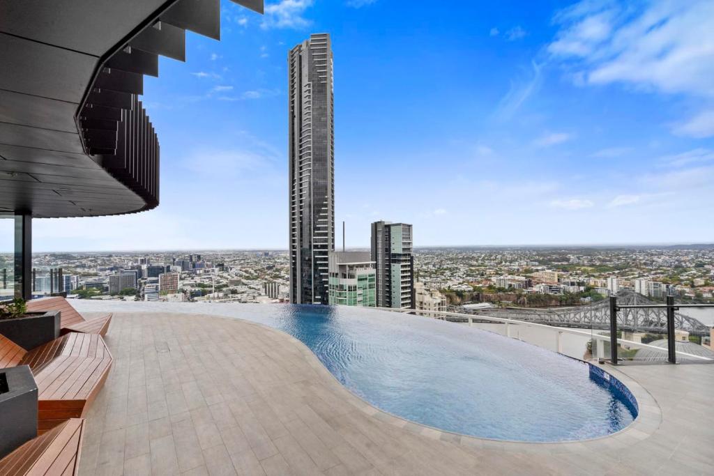 Story Bridge Brisbane City & River View 2 BR with Car park, Brisbane ...