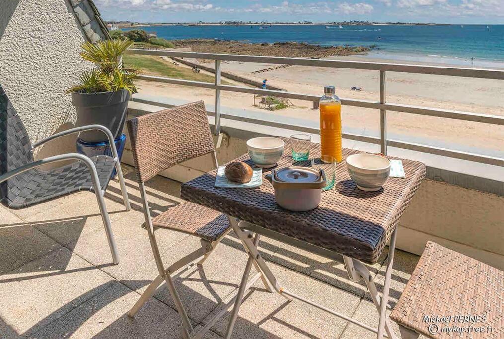 RÉF 193 LARMOR PLAGE T1bis pleine vue mer, Larmor-Plage – Updated 2023 ...