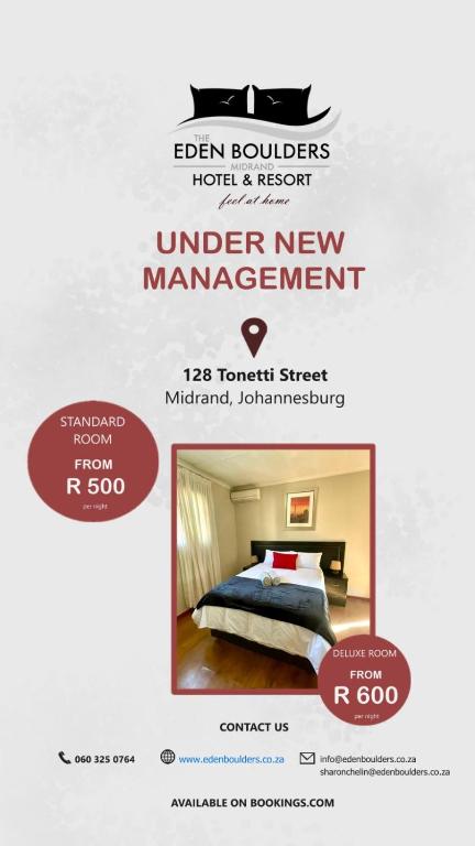 The Eden Boulders Hotel and Resort Midrand, Мидранд – Обновени цени 2023