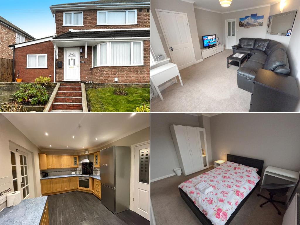 Whole House, 4 Bedroom, WiFi, Easy Access Bus/Train - Reading