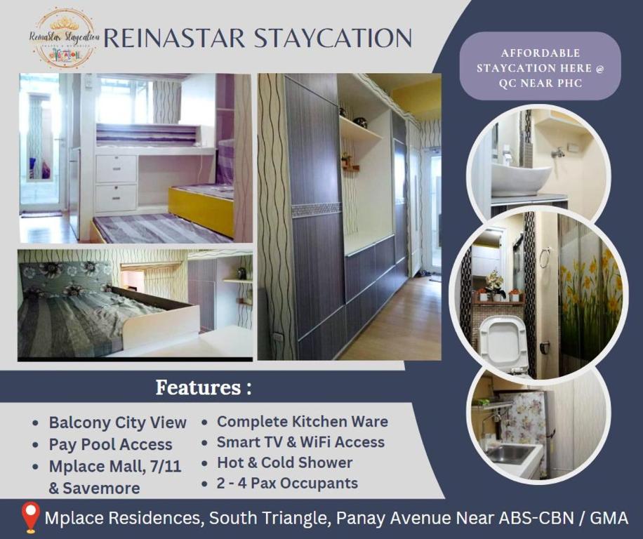 Reinastar Staycation @ Mplace Residences, Manila (updated prices 2026)
