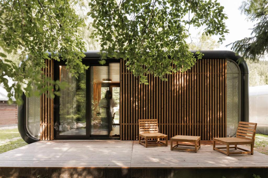 Mountain Cabin by the river - Base Camp Medvědín, Špindlerův Mlýn ...