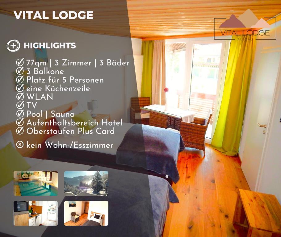 Vital Lodge Allgäu mit Oberstaufen PLUS, Oberstaufen – Aktualisierte ...