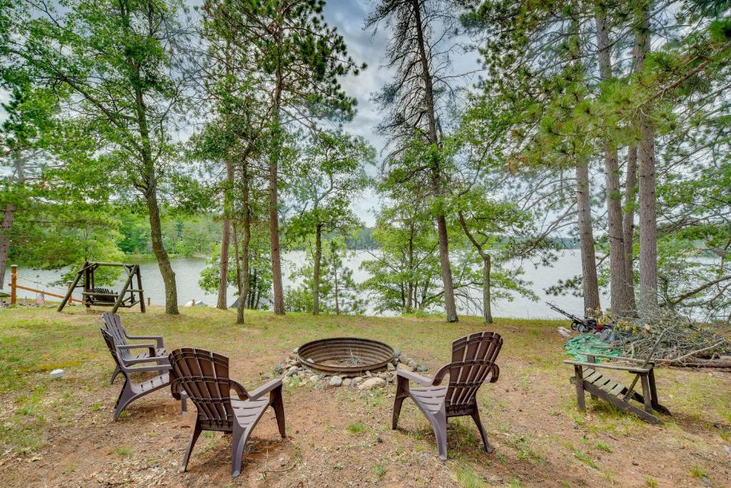 Pet-Friendly Waterfront Minong Cabin with Fire Pit, Minong – Updated ...