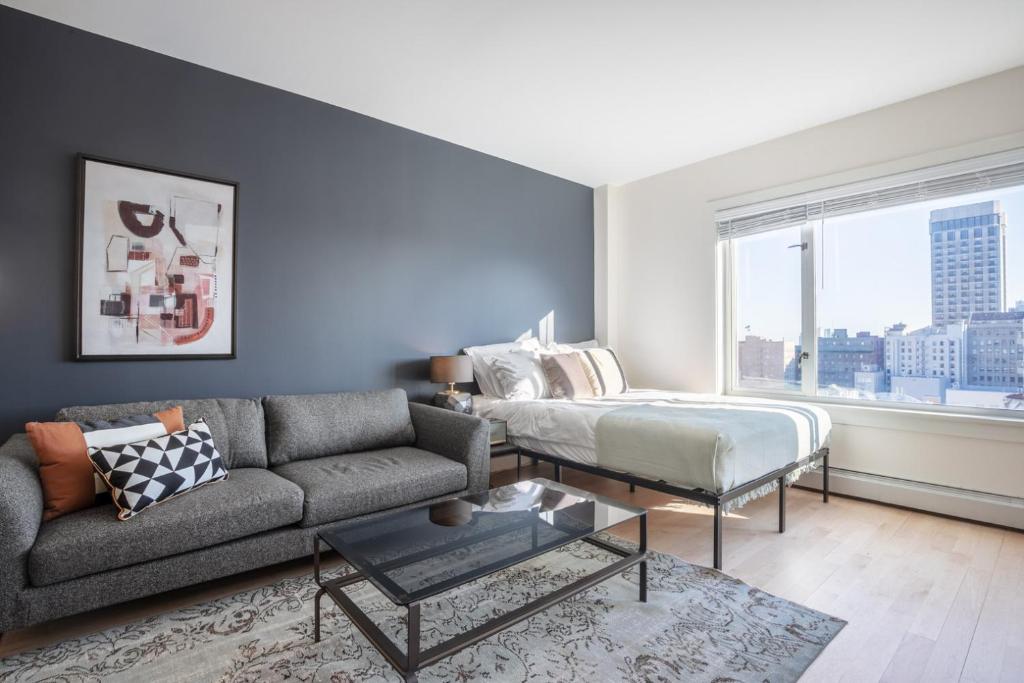 Nob Hill Studio w Sauna Gym nr Union Sq SFO-236, San Francisco (precios ...