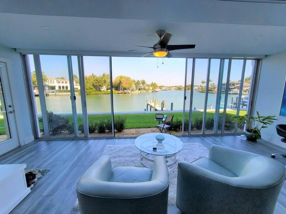 Naples Waterfront- New 2 BR- on Bay & across from beach, Naples ...
