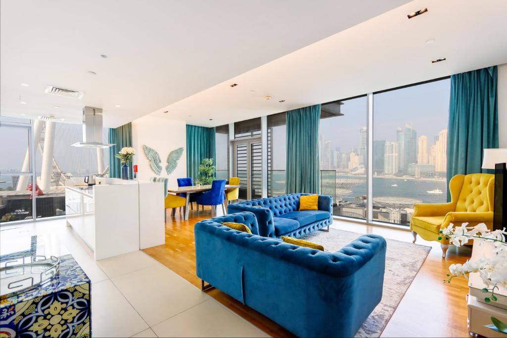 Livbnb - Beautiful 3BR+1 w/Sea Ain Dubai View, Dubai (updated prices 2025)