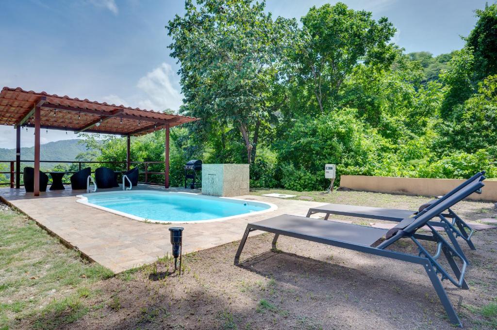 Serene Mar Azul Zen Villa with Private Pool and Yoga Platform, Huacas ...