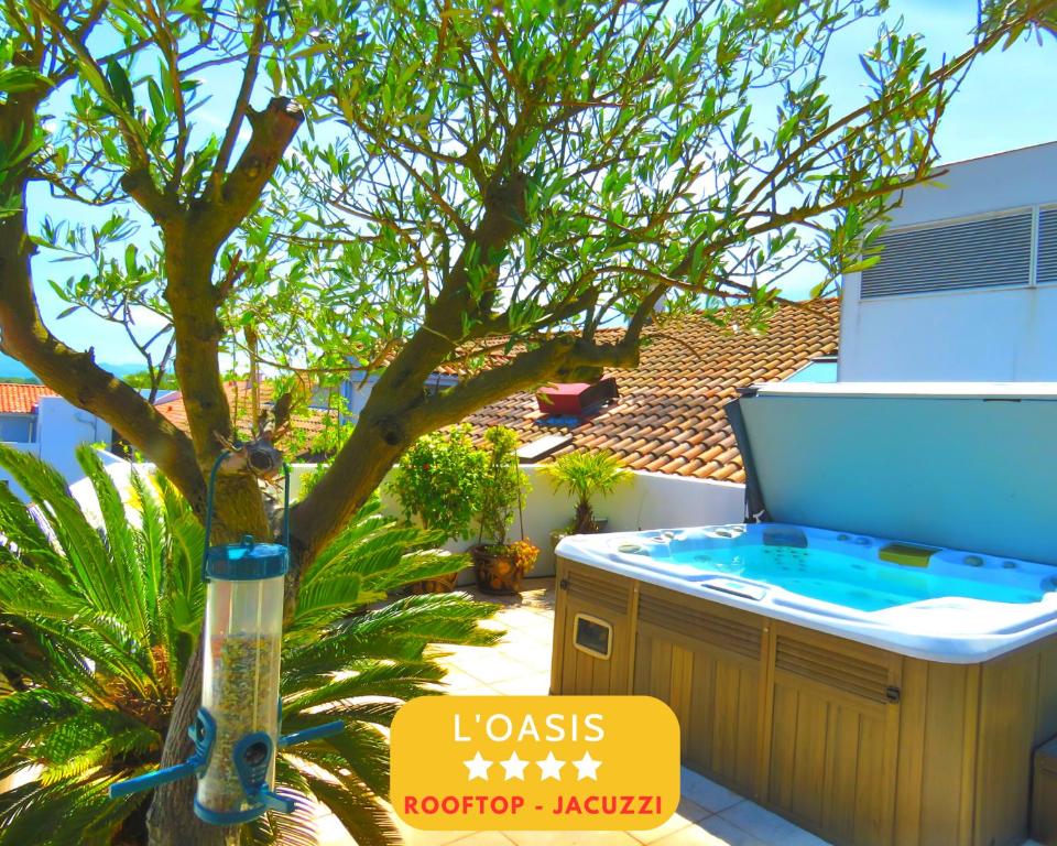 L'OASIS - Loft standing - Terrasse Rooftop - Jacuzzi Spa - Parking ...