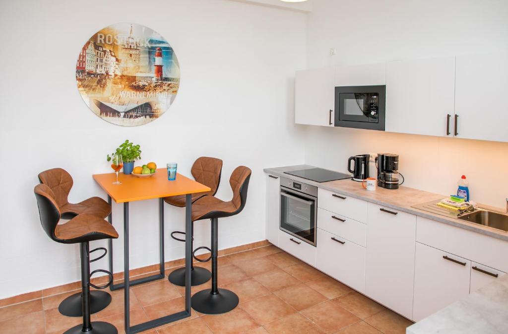 City Apartment "Hans Seat" Rostock mit Rooftop-Terrasse, Rostock ...